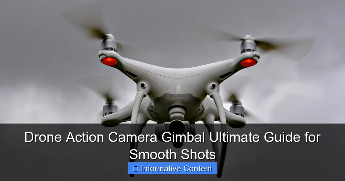 Drone Action Camera Gimbal Ultimate Guide for Smooth Shots - Action ...