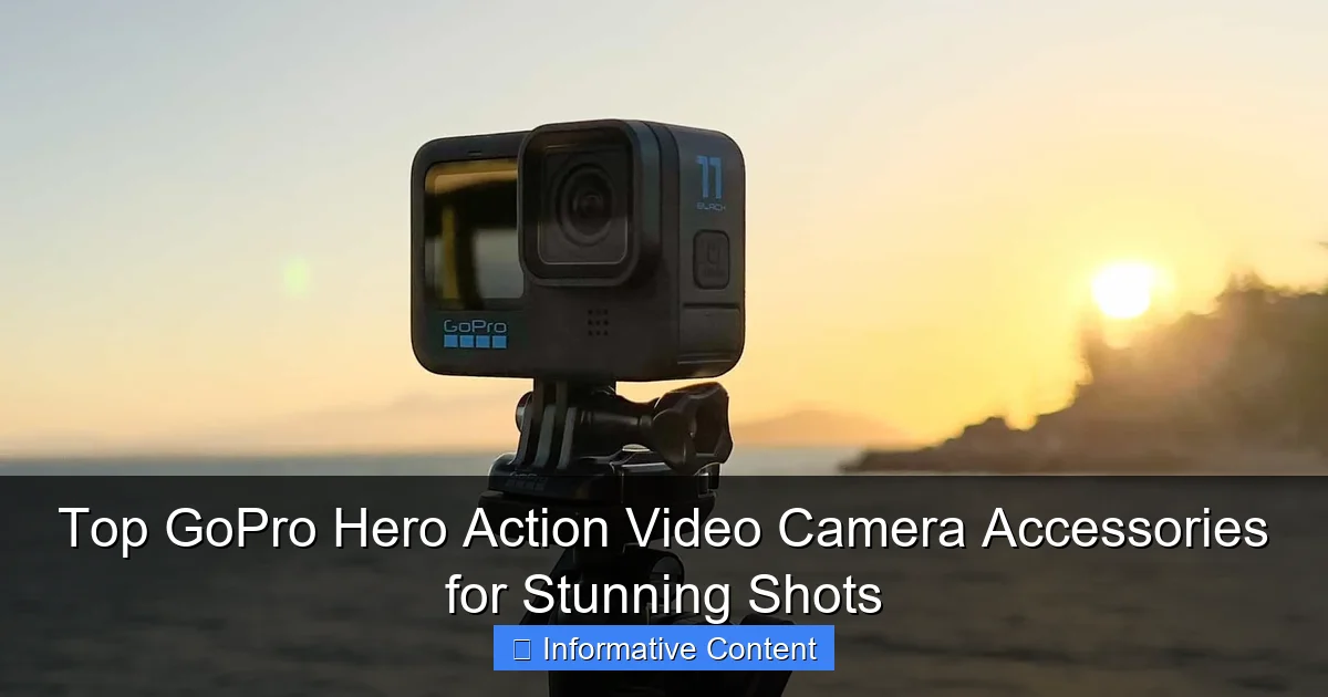 Top GoPro Hero Action Video Camera Accessories for Stunning Shots ...